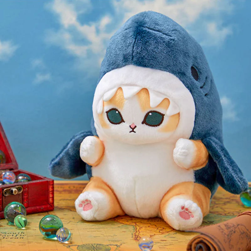 Mofusand Shark Nyan L - gato tiburón